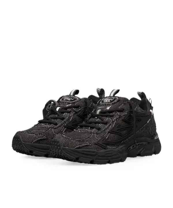 Off-White Be Right Back Denim Sneakers - Black