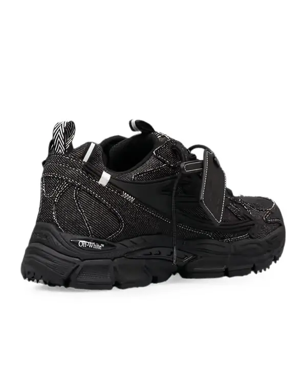 Off-White Be Right Back Denim Sneakers - Black