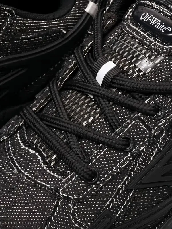 Off-White Be Right Back Denim Sneakers - Black