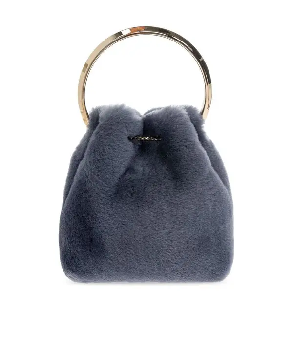 JIMMY CHOO Bon Bon Drawstring Tote Bag