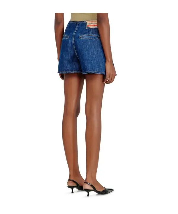 DIESEL® Denim Skort With Pleated Front