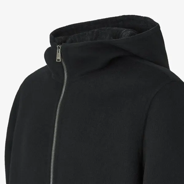 Fendi Zip-up Hooded Jackets