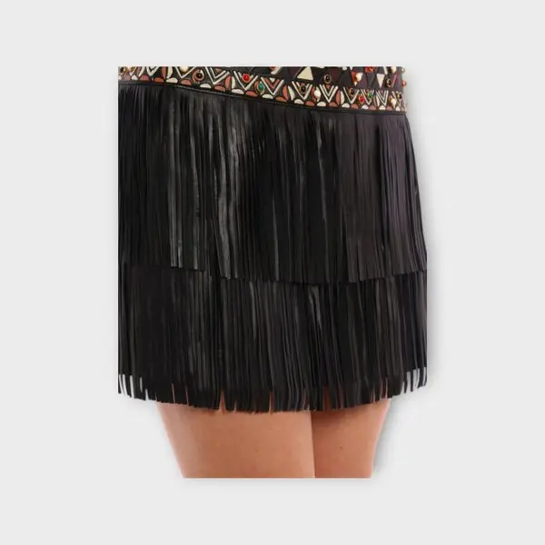 Valentino Garavani Fringed Skirt