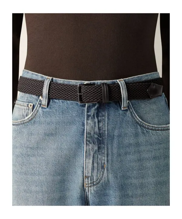Zegna Rayon Woven Belt