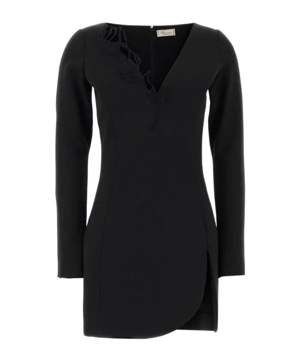 Blumarine Zipper-front Dress - Black