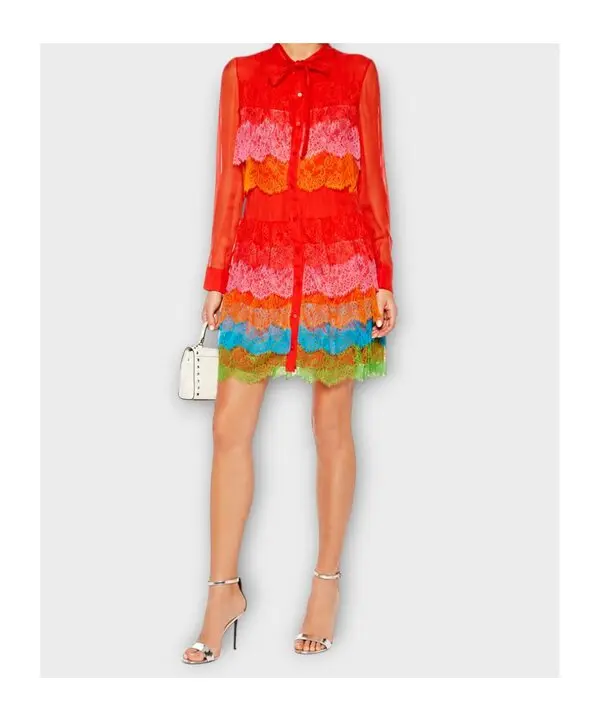 Valentino Garavani Long-sleeved Dress