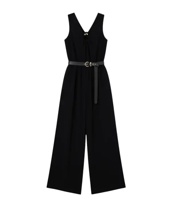 Max Mara Sleeveless Jumpsuit - Black