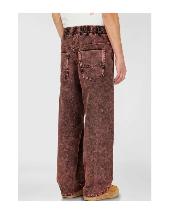 DIESEL® Sweatpants With Denim Effect