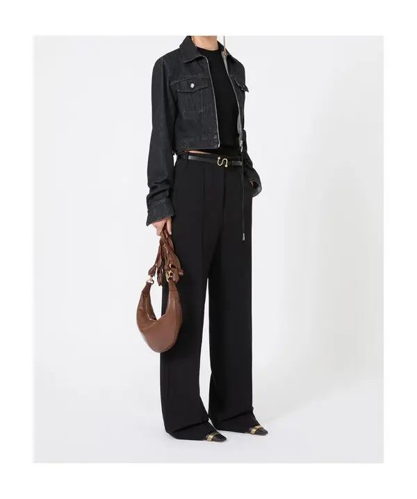 Sportmax Volonta High-waisted Wide-leg Trousers