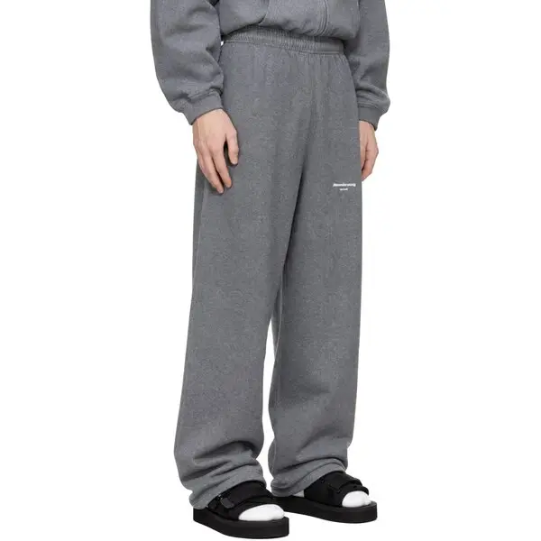 Alexander Wang Logo Print Mid-rise Oversized Sweatpant