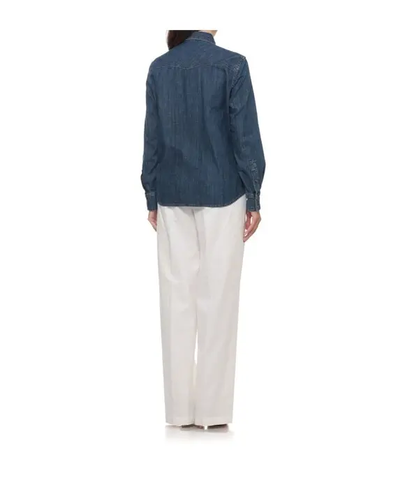 Peserico Western Denim Shirt