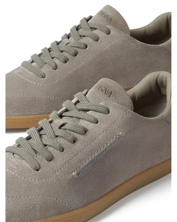 Zegna 232 Suede Sneakers