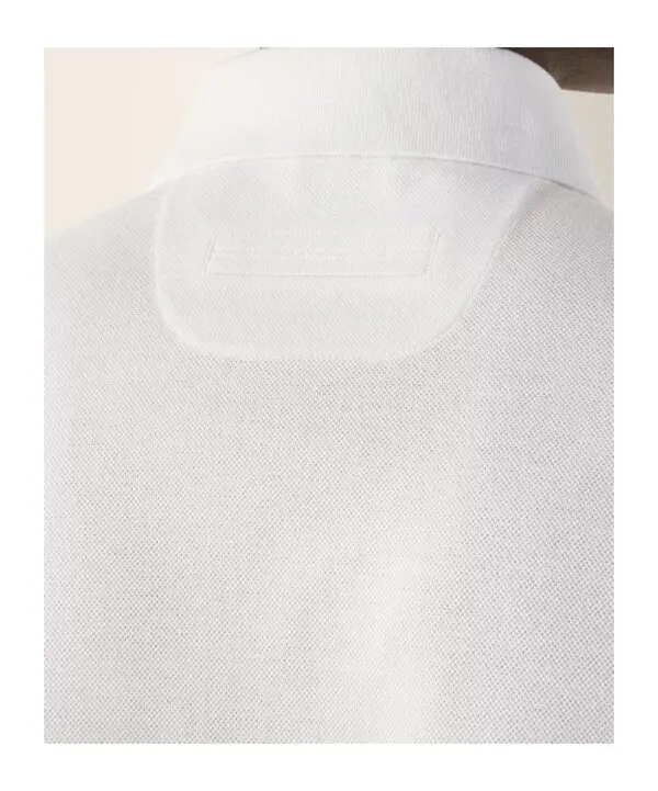 Zegna Optical Cotton Piquet Polo Shirt