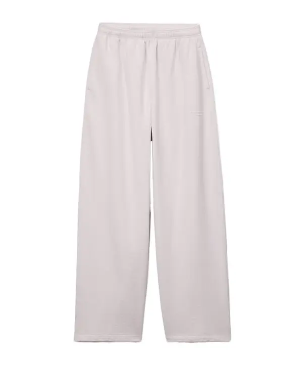 Alexander Wang Logo Print Mid-rise Oversized Sweatpant - Washed Light Pink
