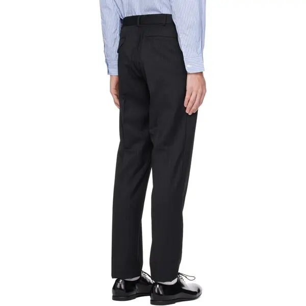 Comme Des Garçons Pinstriped Trousers