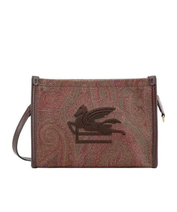 Etro Zip-top Clutch - Red
