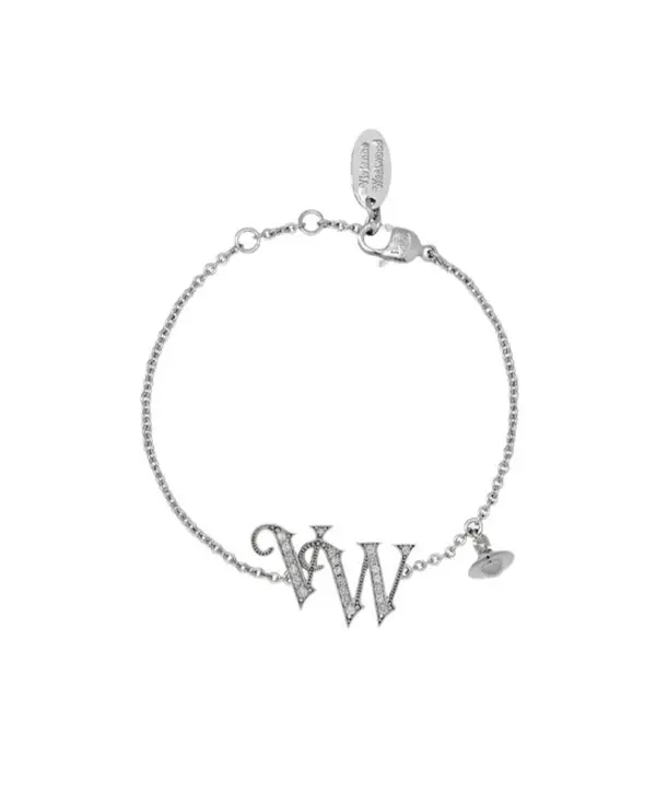 VIVIENNE WESTWOOD Vw Bracelet - Platinum-white