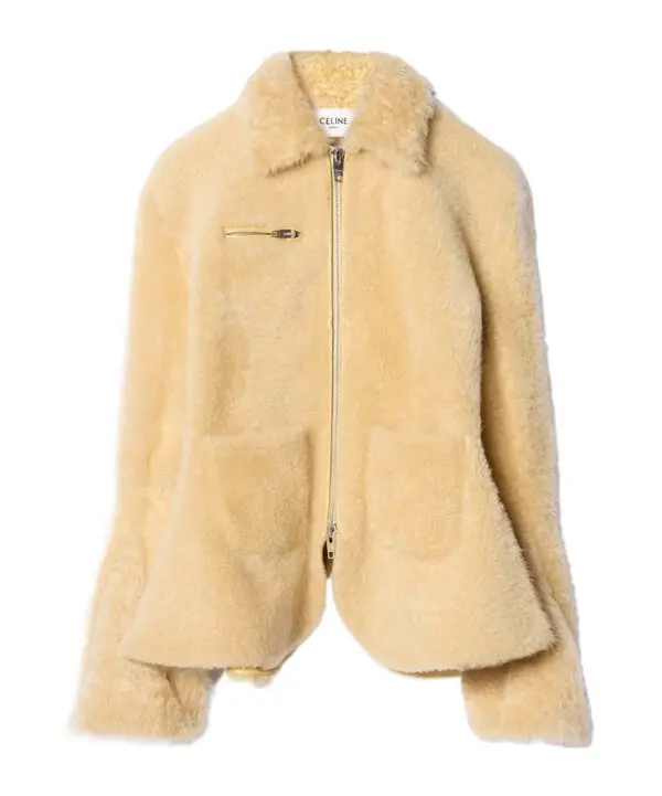 Celine Jacket In Shearling