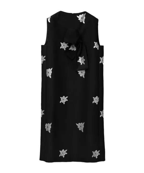 Celine Dress In Wool And Silk
