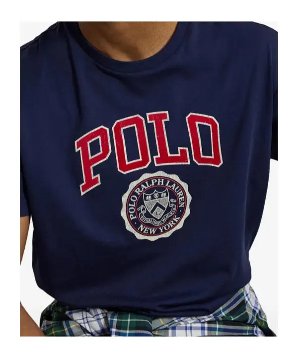 Polo Ralph Lauren Logo-print Flocked T-shirt