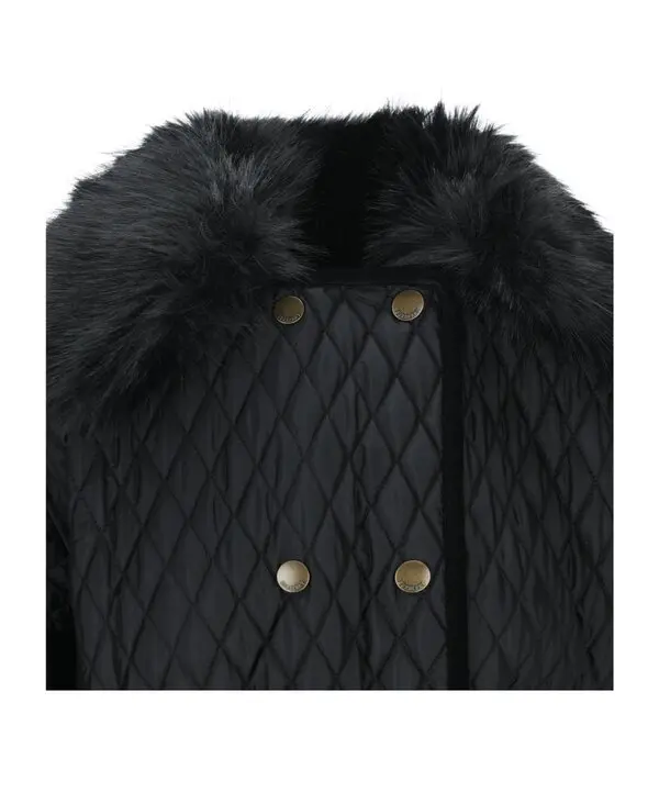 Burberry Quilted Belted Coat
