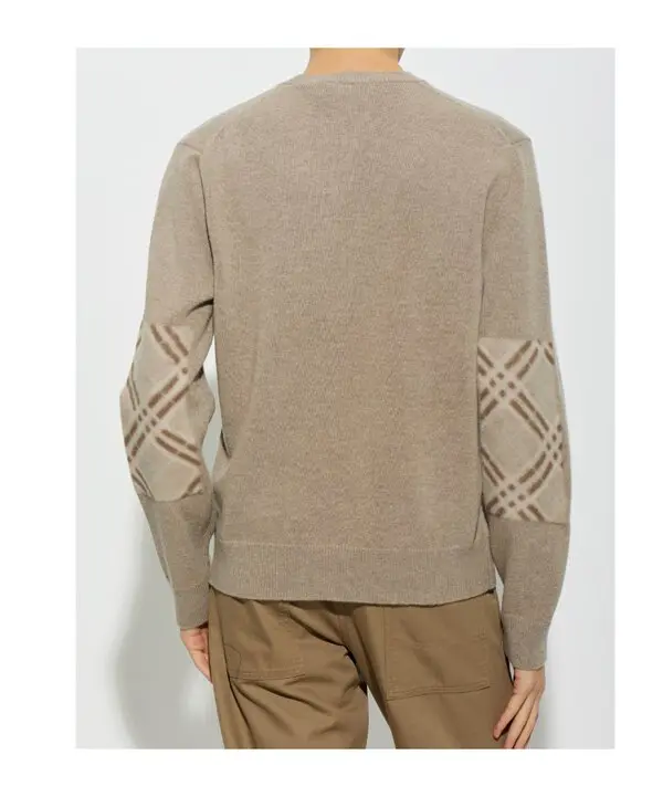 Burberry Long-sleeve Crew-neck Sweater