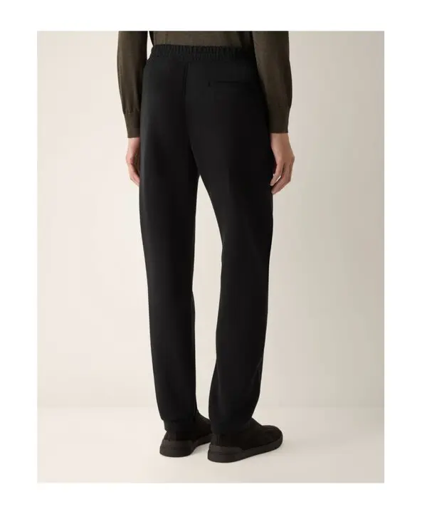 Zegna Wool Cotton And Silk Joggers