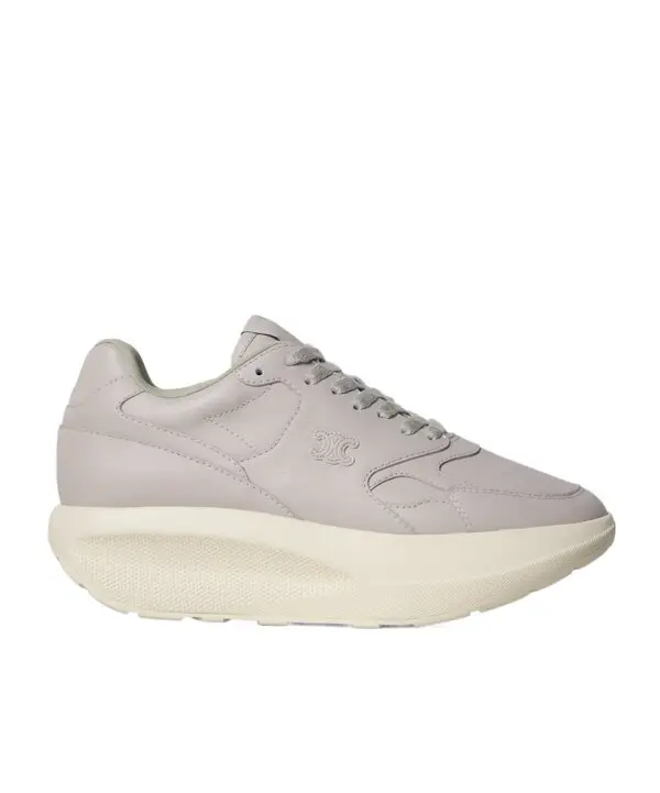 Celine Rock Wedge Sneakers - Grey