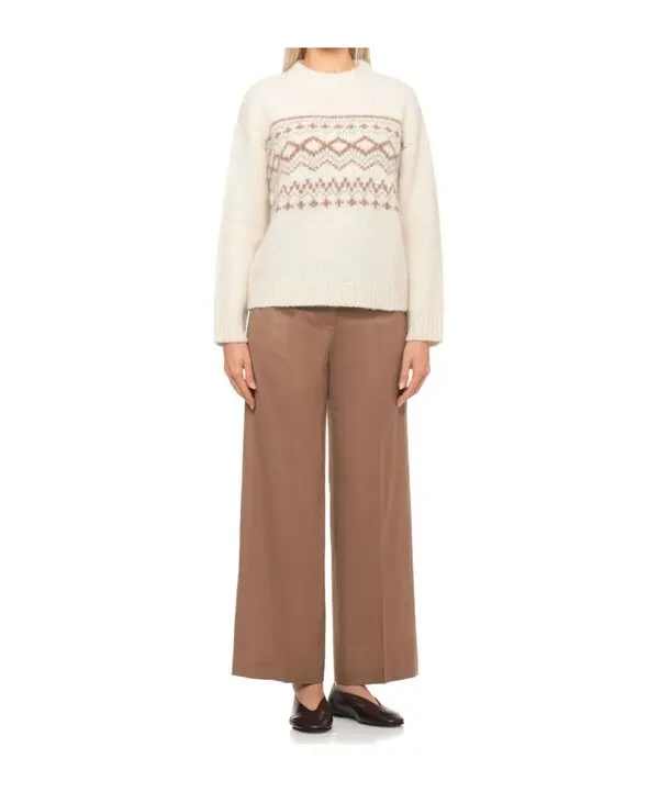 Peserico Fair Isle Knitted Sweater