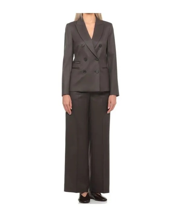 Peserico Double-breasted Peak-lapel Blazer