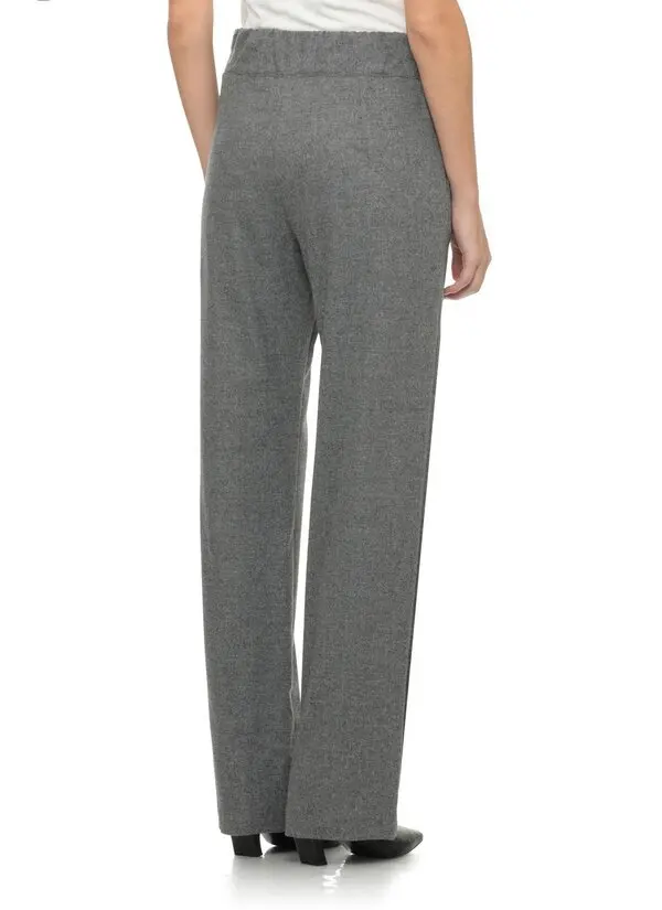 D.exterior Drawstring Knit-waist Pants