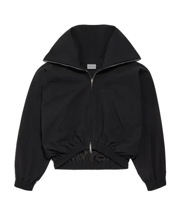 Balenciaga Office Zip-up Jacket - Black