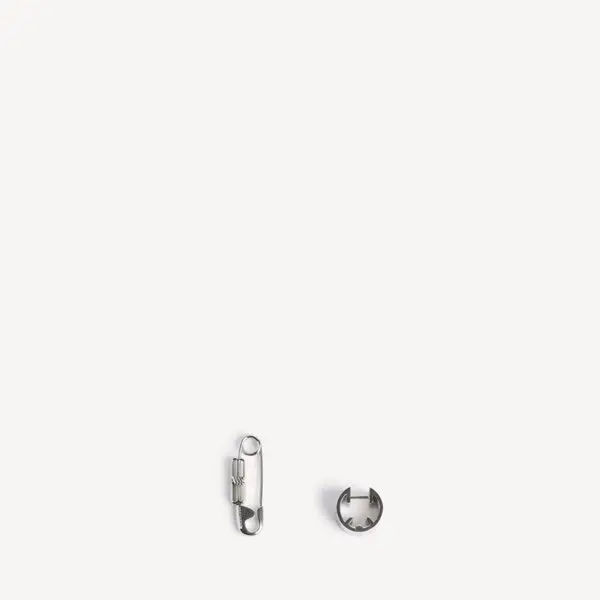 Balenciaga Diy Pin Earrings