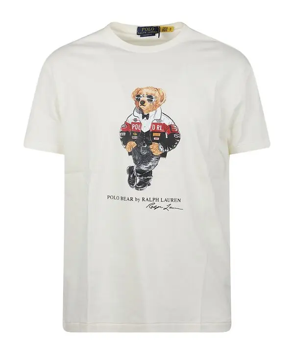 Ralph Lauren Bear T-shirt - Cream