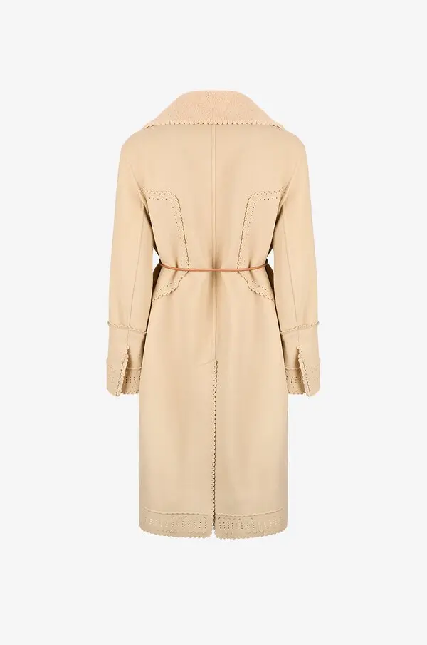 Ermanno Scervino Lapel Coat