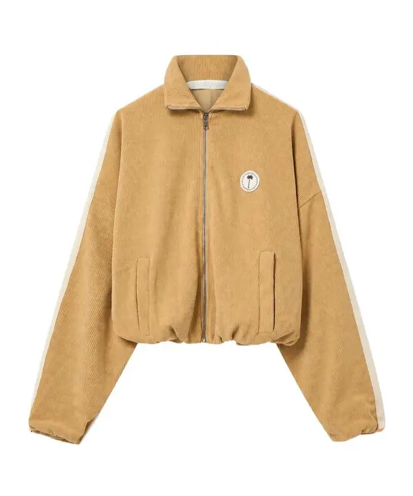 Palm Angels Long-sleeve Casual Jacket - Yellow