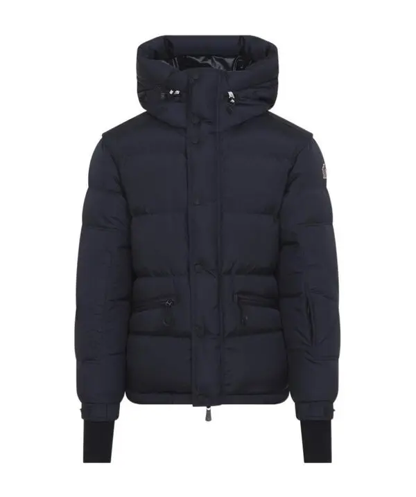 Moncler Kasanka Hooded Down Jacket - Navy