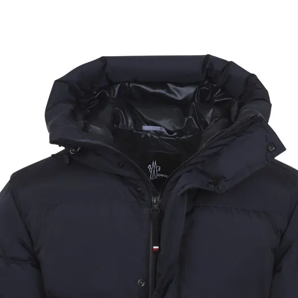 Moncler Kasanka Hooded Down Jacket - Navy