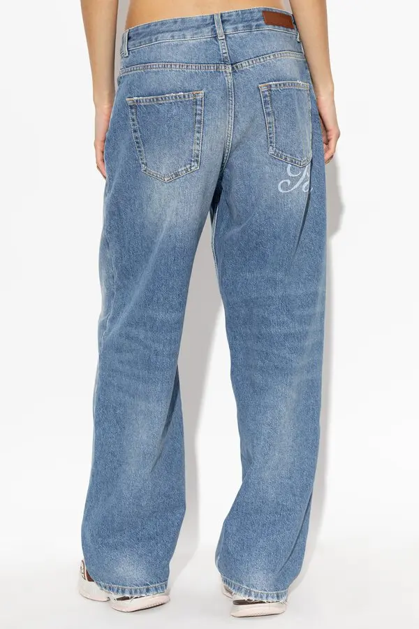 Palm Angels Belt-loop Jeans