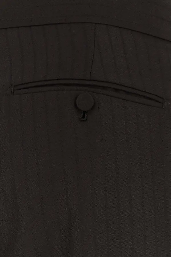 TOM FORD Embroidered Twill Casual Trousers