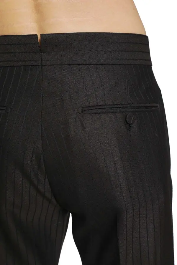 TOM FORD Embroidered Twill Casual Trousers