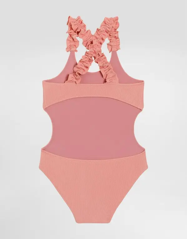 Dolce & Gabbana Lurex One-piece Swimsuit
