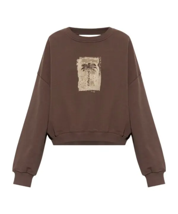 Palm Angels Long-sleeve Sweatshirt - Brown