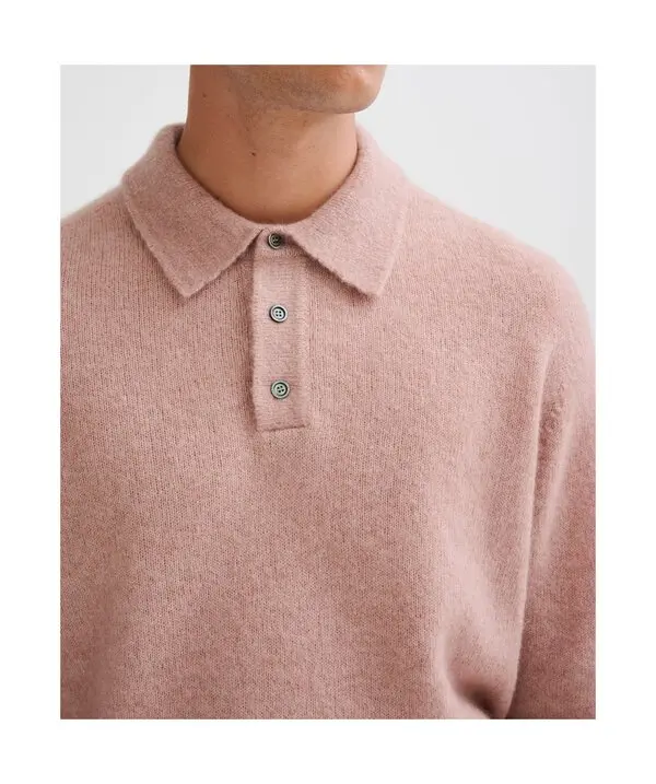 ROBERTO COLLINA Long-sleeve Polo Shirt