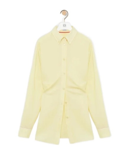 Loewe Wool And Silk Shirt - Light Yellow