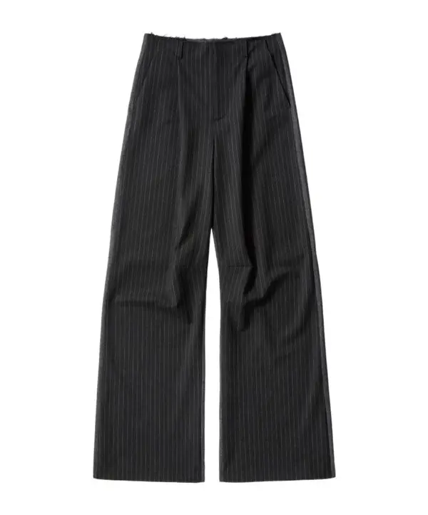 MAISON MARGIELA Pinstripe Trousers - No