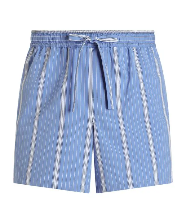 Dolce & Gabbana Striped Poplin Bermuda Shorts