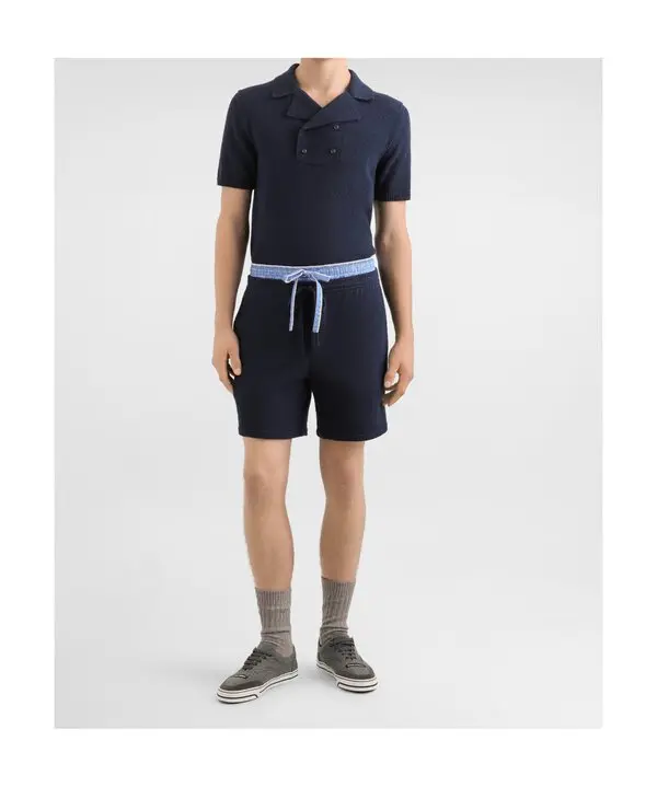 Dolce & Gabbana Striped Poplin Bermuda Shorts