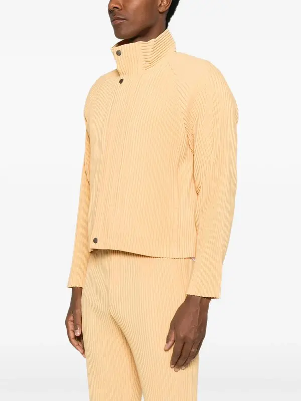 Issey Miyake Long-sleeve Pleated Jacket