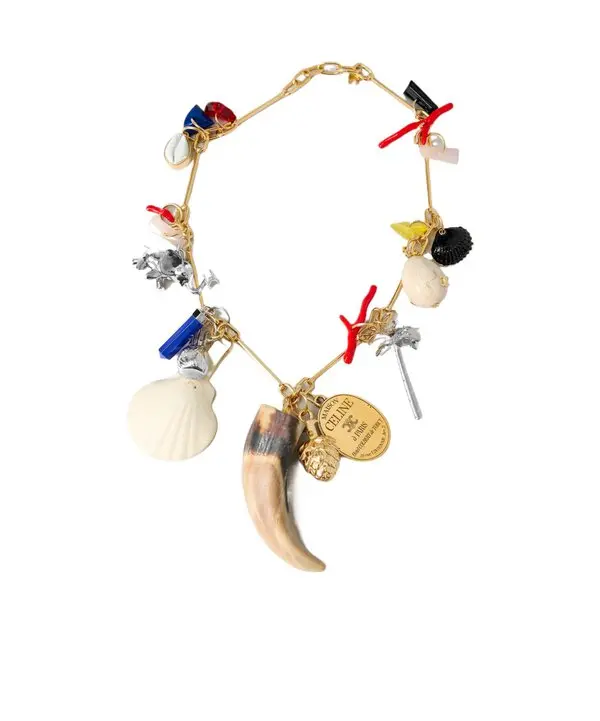 Celine Logo Necklace